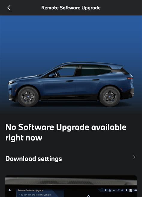 New Software Update Notification Yet No Update Found Bmw Ix Forums