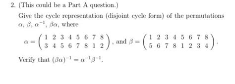 Solved 2 This Could Be A Part A Question Give The Cycle