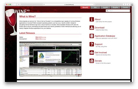 Устанавливаем Wine на Mac