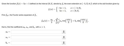 Solved Given The Function F X X Defined On The Interval Chegg Com