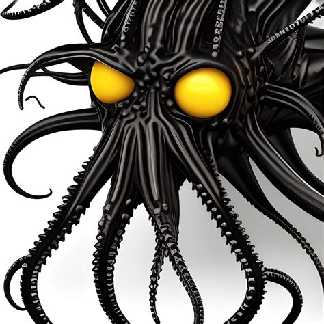 Total Black Monster Graphic · Creative Fabrica