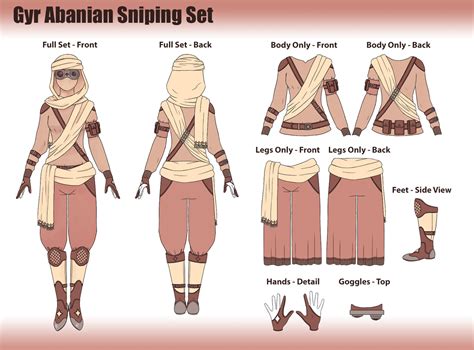 Fantasy Desert Clothing