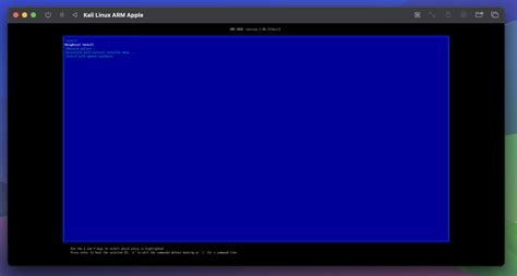 Utm Install Kali Linux Arm On Apple M1m2m3 Apple Virtualization Sysadmin102™
