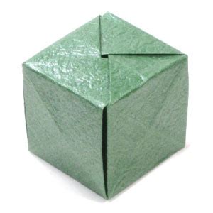 How To Make A Closed Origami Cube Page