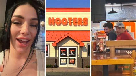 TikToker goes viral exposing Hooters customer taking photos of ...