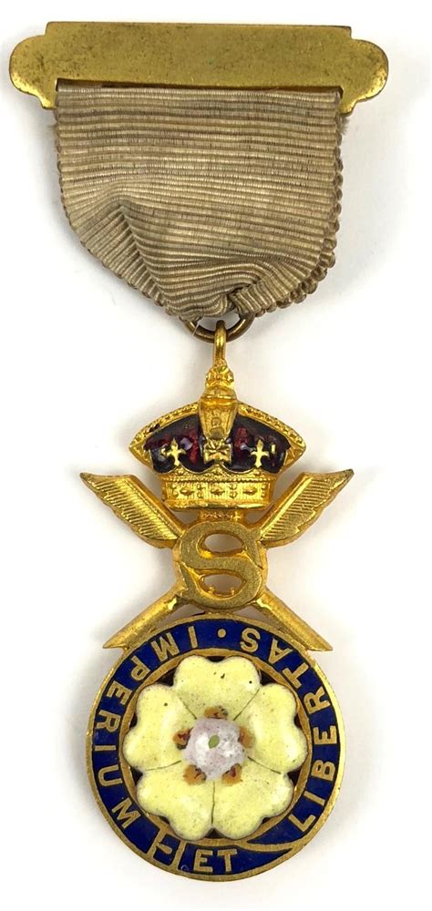 Sally Bosleys Badge Shop Primrose League Honorary Secretarys Badge