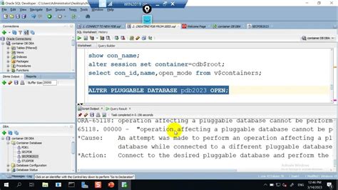 17032023 Oracle 19c21c Creating Pdbs Arabic Youtube