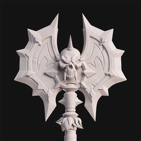 World Of Warcraft Battle For Azeroth Weapon 75mm For 3d Print 3d Model 3d Printable Cgtrader