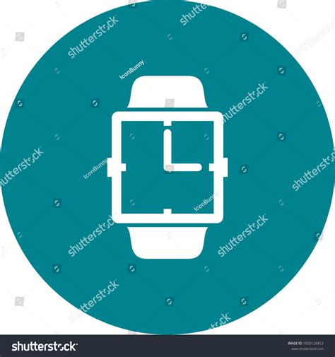 Analog Clock Icon Stock Vector Royalty Free 1050126812 Shutterstock