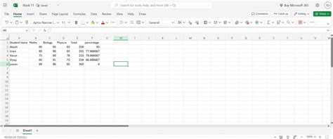 How To Create Marksheet In Ms Excel Guia Em Vídeo De 1 Minuto