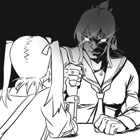 Arm Wrestling Danbooru