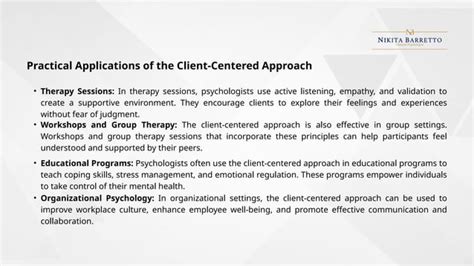 Client Centered Approach Why The Best Clinical Psychologists