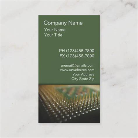 Computer Business Cards Zazzle