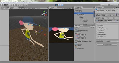 2 5d sorting layer unity engine unity discussions