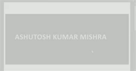 Ashutosh Kumar Mishra On Linkedin Webdevelopment Internship