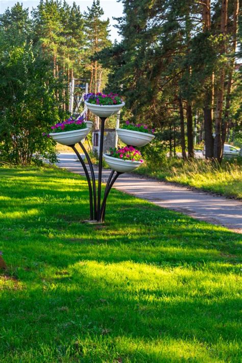 Уличные вертикальные вазоны для благоустройства города от производителя ...