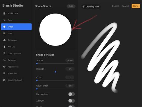 How To Create A Monoline Brush In Procreate Ebb And Flow Creative Co