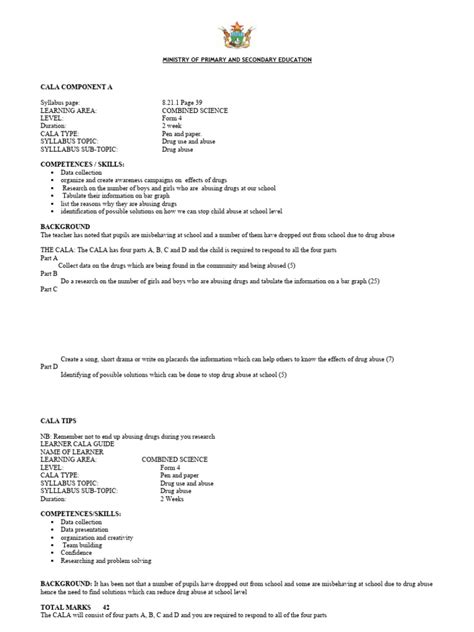 combined science component 1 download free pdf schools chart