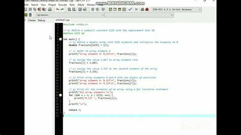 chapter 6 arrays 6 3 youtube