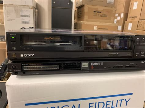 Sony Sl Hfr70hfp 100 Beta Video Cassette Recorder And Hi Fi Processor