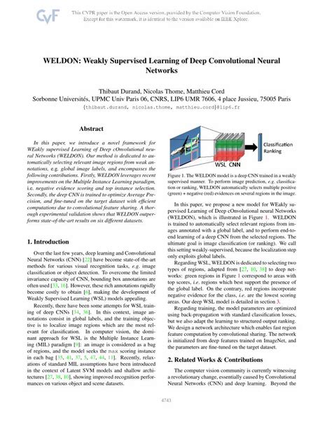 pdf weldon weakly supervised learning of deep convolutional