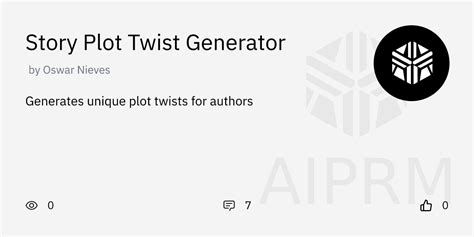 gpt story plot twist generator by oswar nieves aiprm for chatgpt