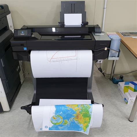 Johnnyboonkim Hp T520 24인치 무한잉크 플로터 출장설치 김해시 어방지구