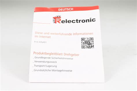 Preview Tr Electronic Gmbh Cds582m 00007 Safety Silpl Absolutdrehgeber