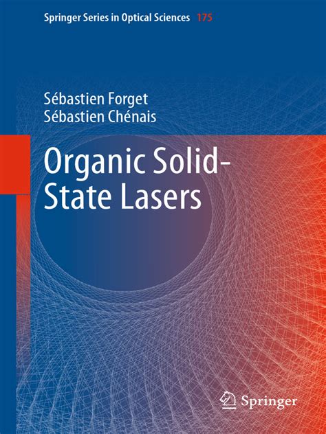 Organic Solid State Dye Lasers Pdf Laser Emission Spectrum