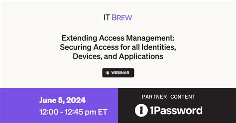 Extending Access Management It Brew