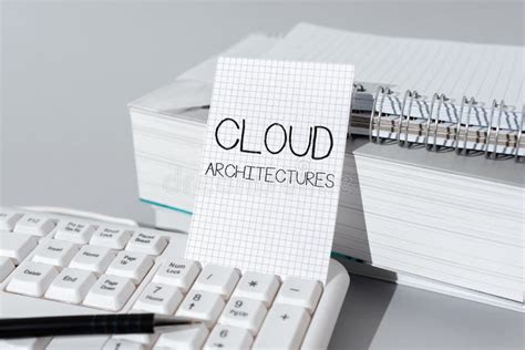 Text Showing Inspiration Cloud Architecturesvarious Engineered