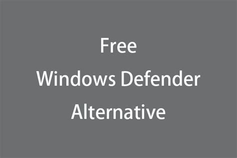 How To Run Windows Defender Fullquickcustomoffline Scan Minitool