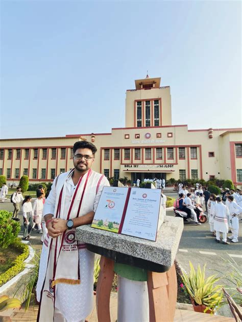 Koushik Kumar Bug On Linkedin Convocation Bitmesra Grateful Newbeginnings