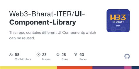 Github Web Bharat Iter Ui Component Library This Repo Contains Different Ui Components Which