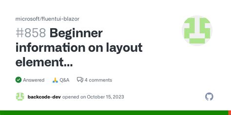 Beginner Information On Layout Element Usageguidelines · Microsoft