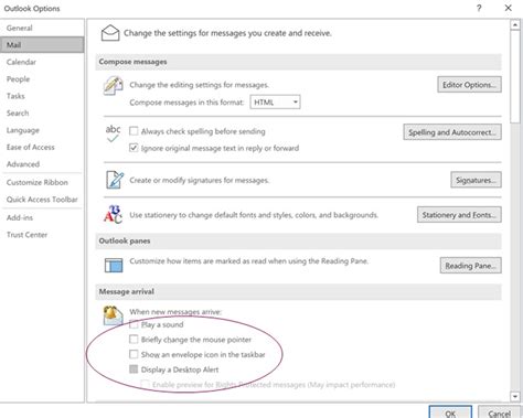 Add Outlook Shared Mailbox Rules For Disabling Notifications