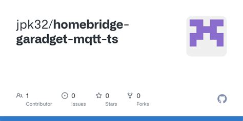 github jpk32 homebridge garadget mqtt ts