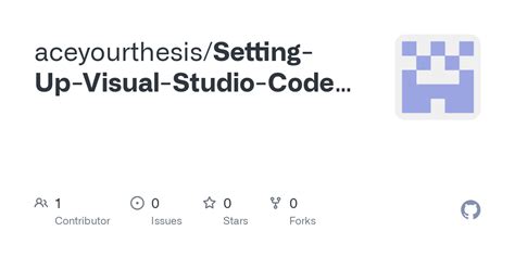 GitHub Aceyourthesis Setting Up Visual Studio Code For Arduino Programming