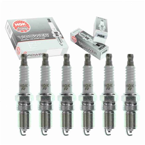 Ngk V Power 6 Pack Spark Plugs For Mercury Mariner 3 0l V6 2005 2008 Ignition Tune
