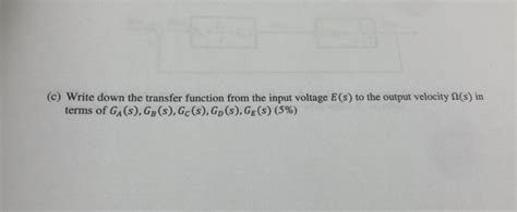 Solved RE Im El A DC Motor Is Driven Through An RLC Circuit Chegg Com