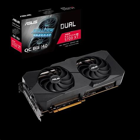 ASUS DUAL-RX5700XT-O8G-EVO, AMD Radeon RX 5700 XT 8GB GDDR6, 256-bit ...