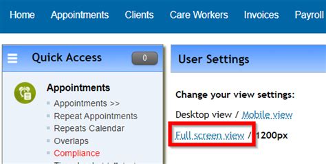 page does not fit into the screen turnpoint knowledge base
