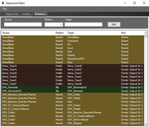 Alignment Editor Divinity Engine Wiki