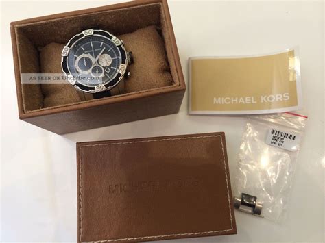 Michael Kors Mk8079 Mk 8079 Herrenuhr Chronograph Uhr Metall