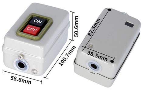 10 Hp 7 5 KW Power Push Button Switch 380V ATO Com