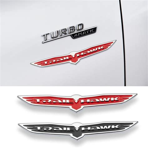 지프 자동차 3d 메탈 트레일 호크 엠블럼 로고 후면 배지 그랜드 체로키 랭글러 나침반 사령관 패트리어트 리버티 트렁크 스티커 Aliexpress