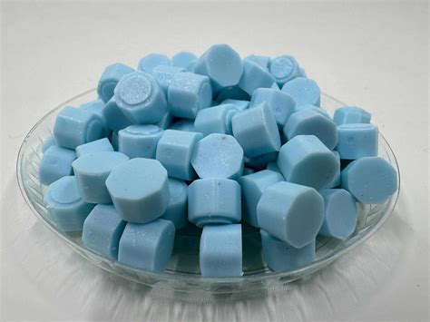 Light Blue Low Temp Wax Pellets Single Colour Craftables