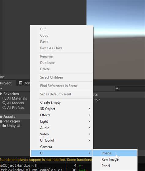 Searching Image Component In The Hierarchy Does Not Show Results