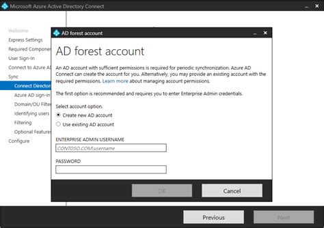 Microsoft Entra Connect 설치 문제 해결 Microsoft Entra Id Microsoft Learn