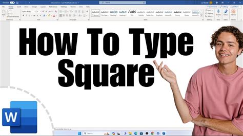 How To Type Square In Keyboard MAC YouTube